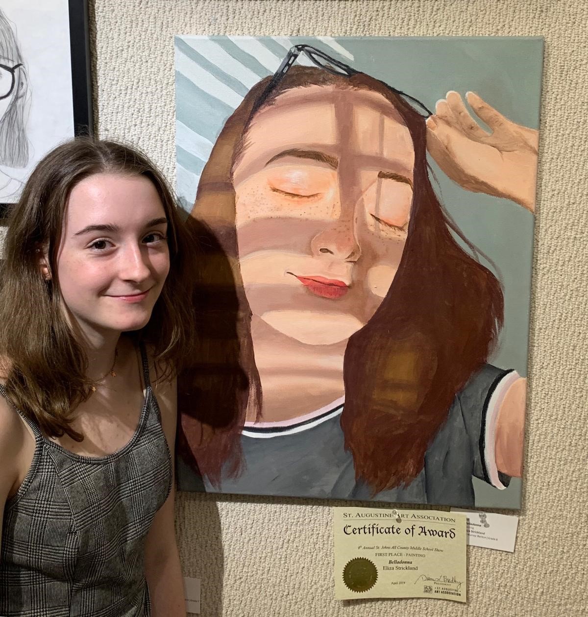 First Place Painting MS Art Show – Arts Curriculum