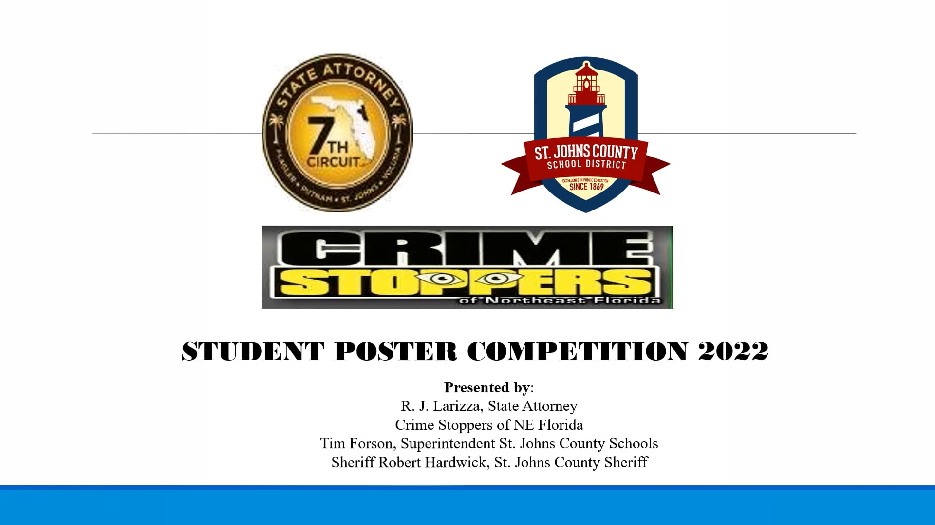2022 Crime Stoppers Poster Contest - Arts Curriculum