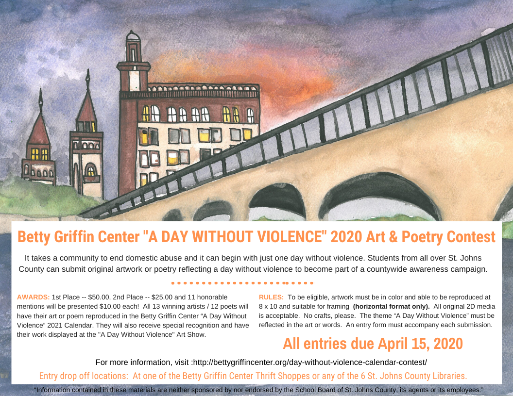 Btty Griffin Calendar Flyer 2020 – Contests & Events