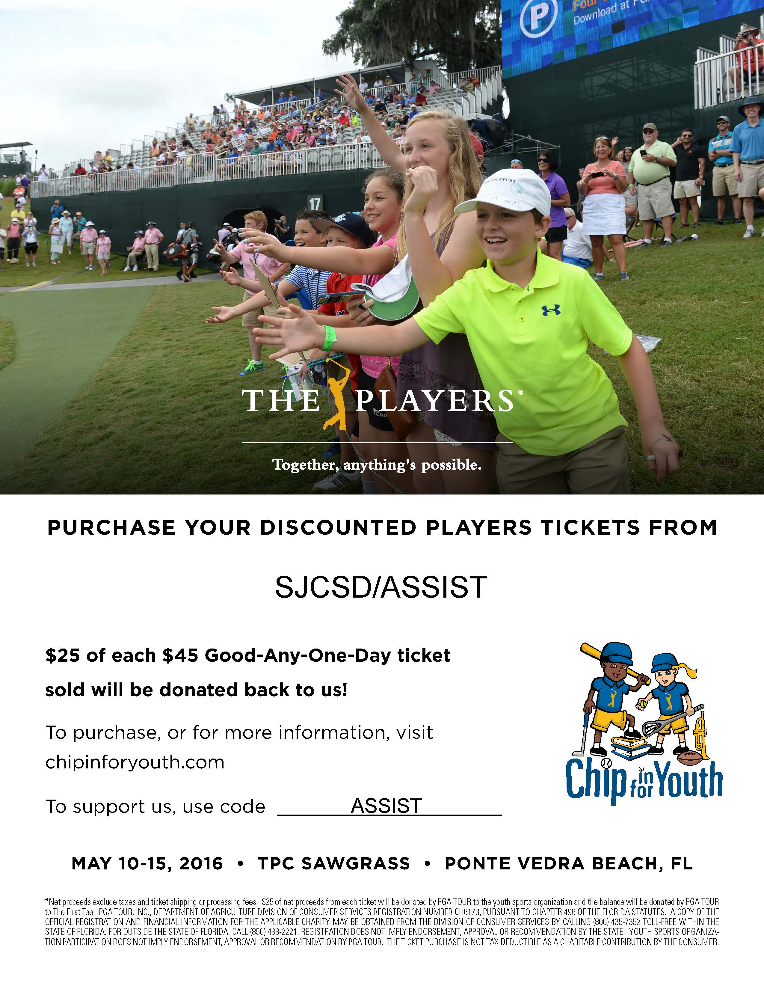 Chip In Color Online Flyer – Homeless Students Policy