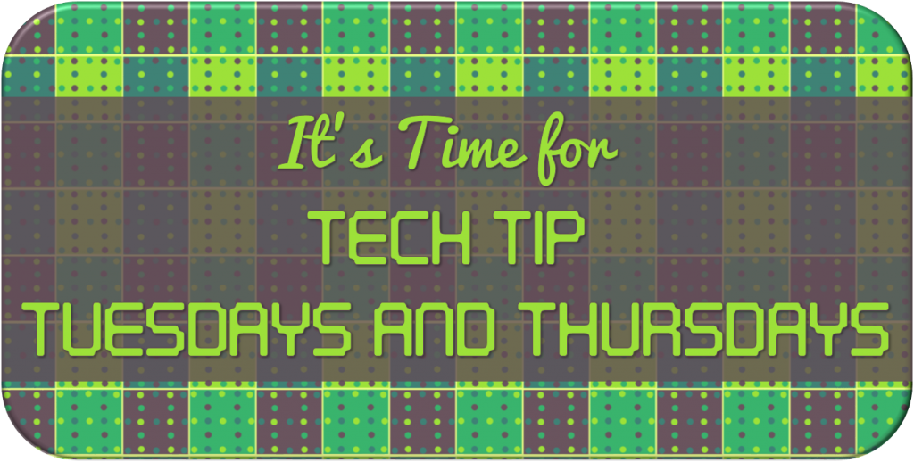 Ed Tech Tech Tips – Instructional Resources and Media Services