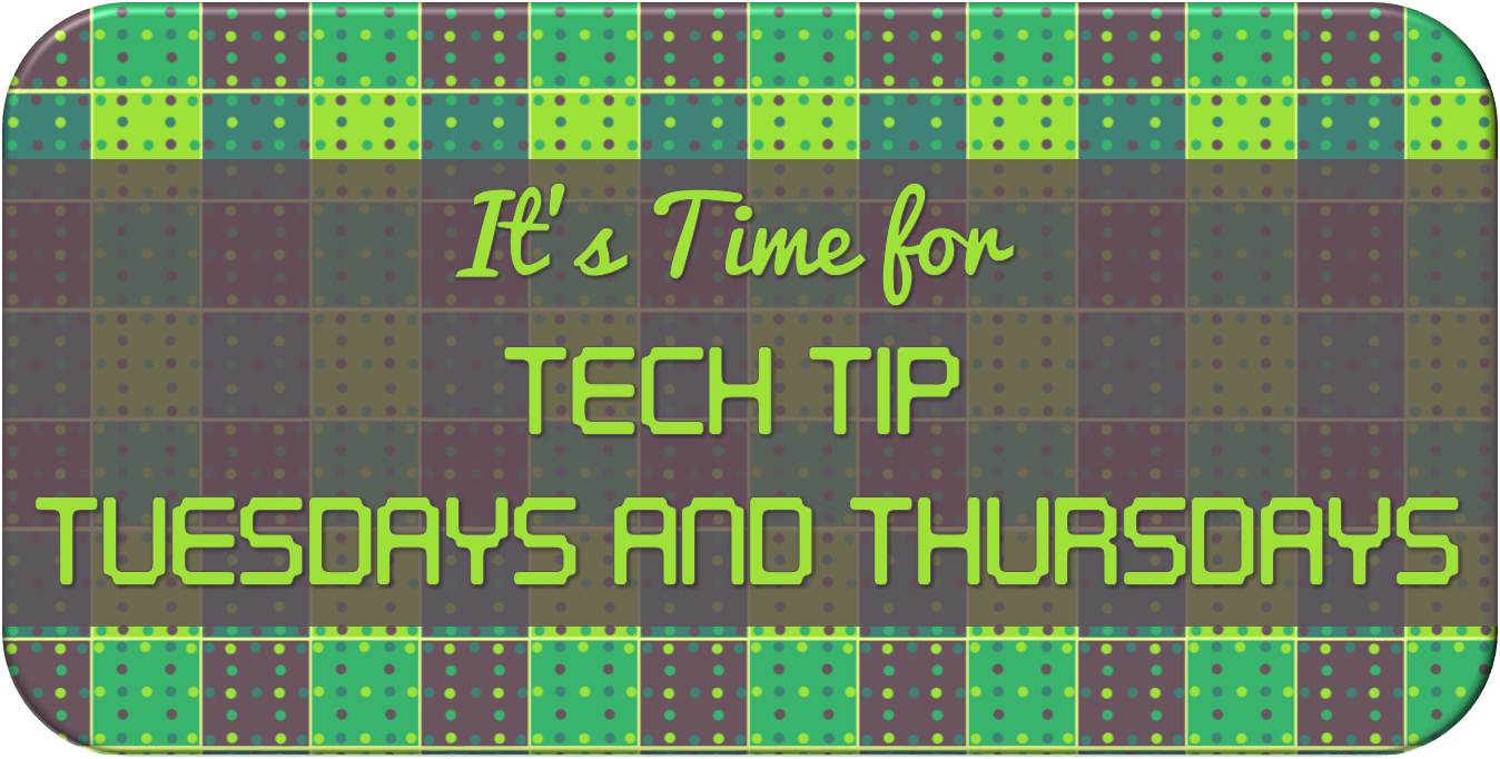 Ed Tech Tech Tips – Instructional Resources and Media Services