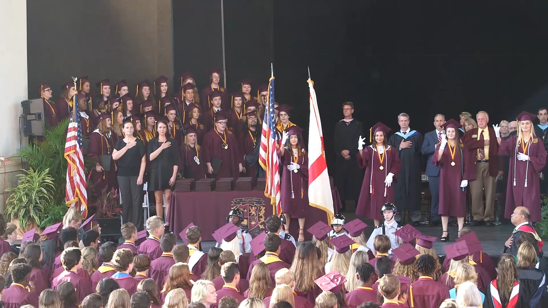 St. Augustine High School Graduation 2018 – Vimeo thumbnail – St. Johns ...