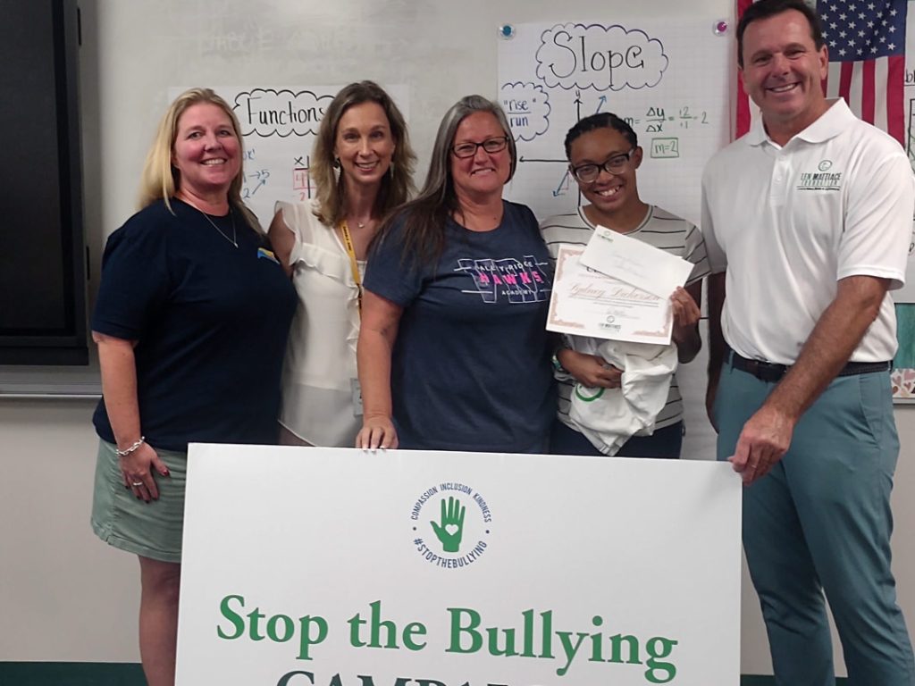 “Stop the Bullying” Contest Winners – St. Johns County School District